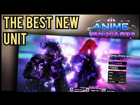 The Most BROKEN Unit in Anime Vanguards - Vanguard SJW and Igris ...
