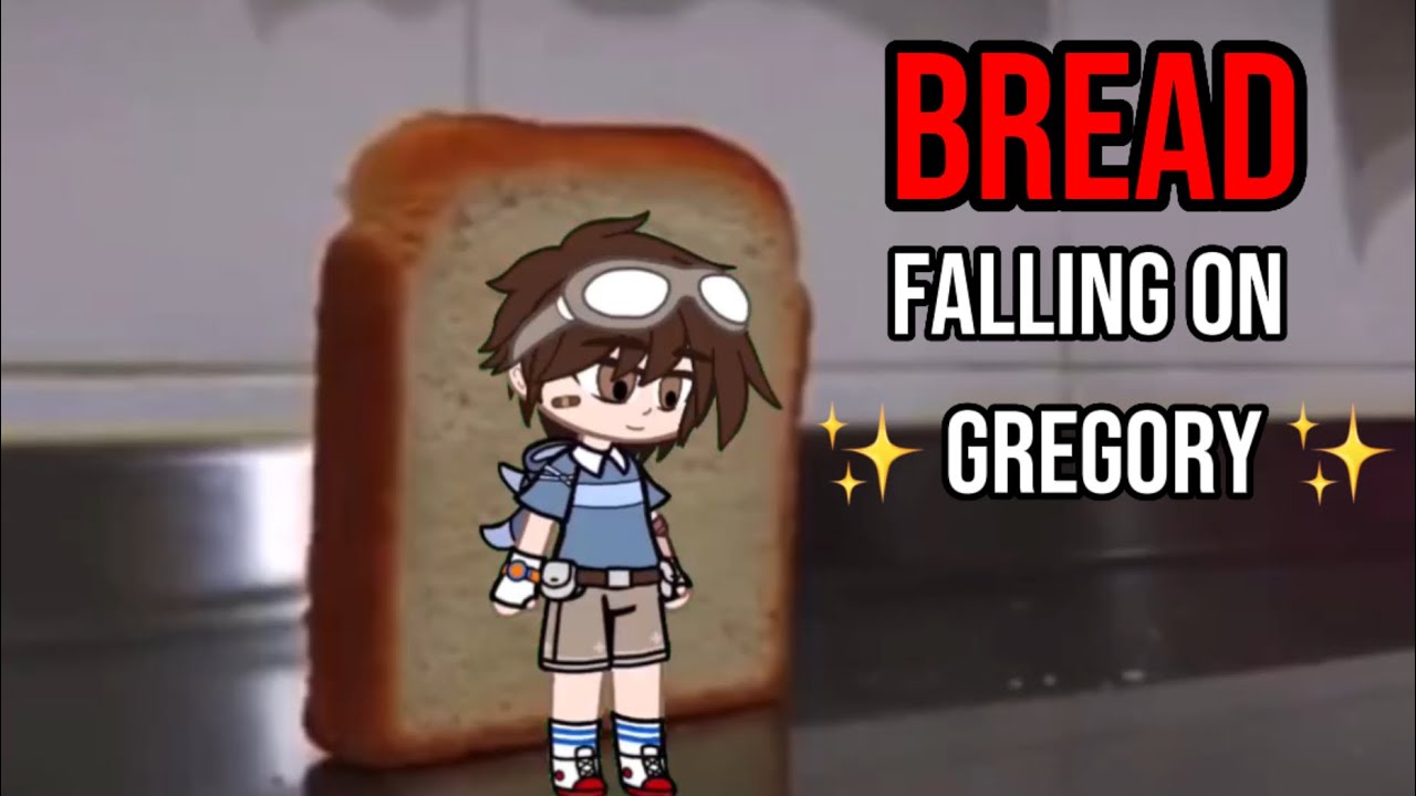 FNAF // Bread falling on Gregory 😢 // Tweening // This is such a random ...