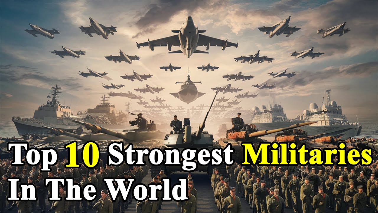 Top 10 strongest militaries in the world - YouTube