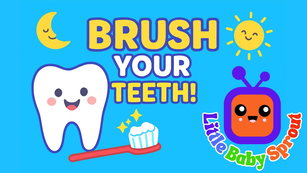 Brush🪥Your Teeth 🦷 Song | Fun Morning & Night Routine For Kids | Little ...