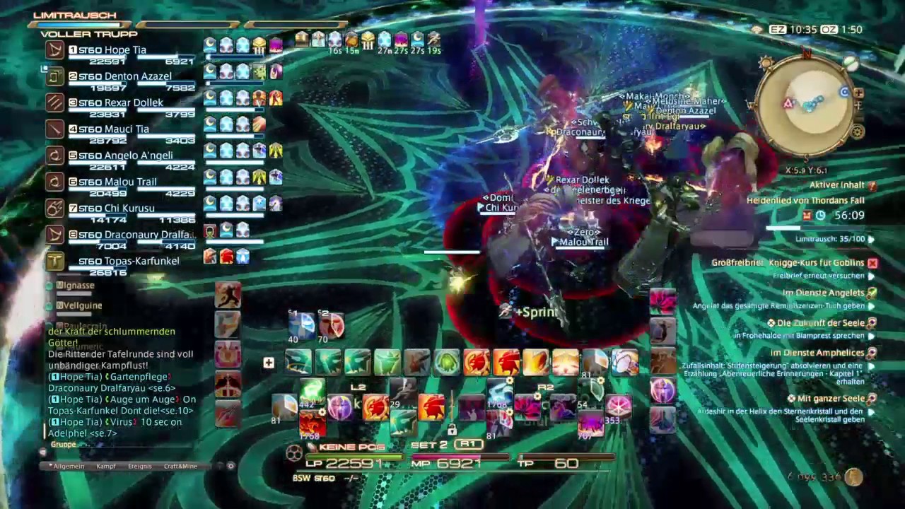 Final Fantasy XIV - Titan-Egi MT's Thordan Extreme - YouTube