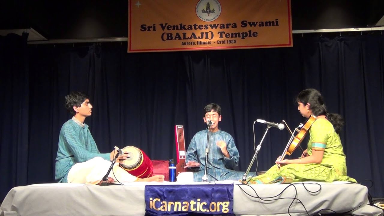 YCMF2014 - Aditya Chakravarthy (Vocal) Sharada Krishnan (Violin) Sanjay ...