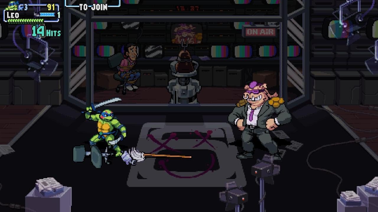 Teenage Mutant Ninja Turtles: Shredder's Revenge Ps5 gameplay 4k ultra ...