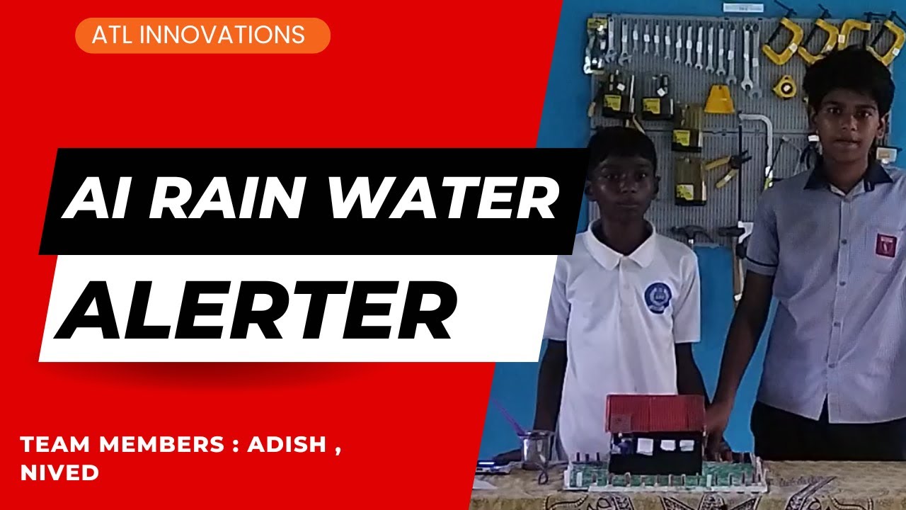 AI RAIN WATER ALERT | ATL PROJECT | ATL INNOVATIONS - YouTube