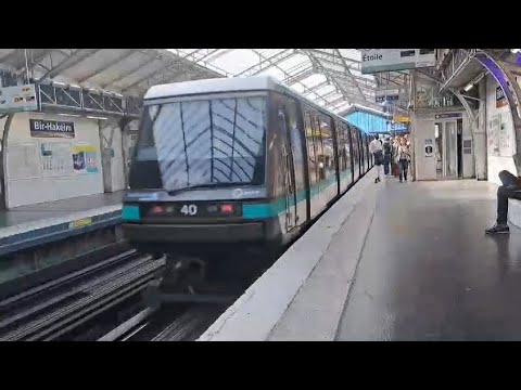 [Paris]Métro 6- MP89+MP73- Bir-Hakeim - YouTube