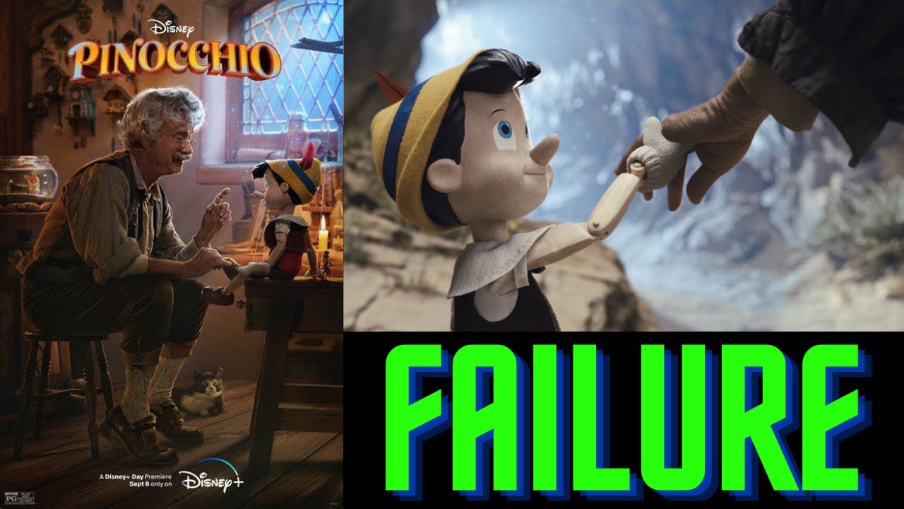 Disney's Pinocchio Remake is an Embarrassing Failure - YouTube