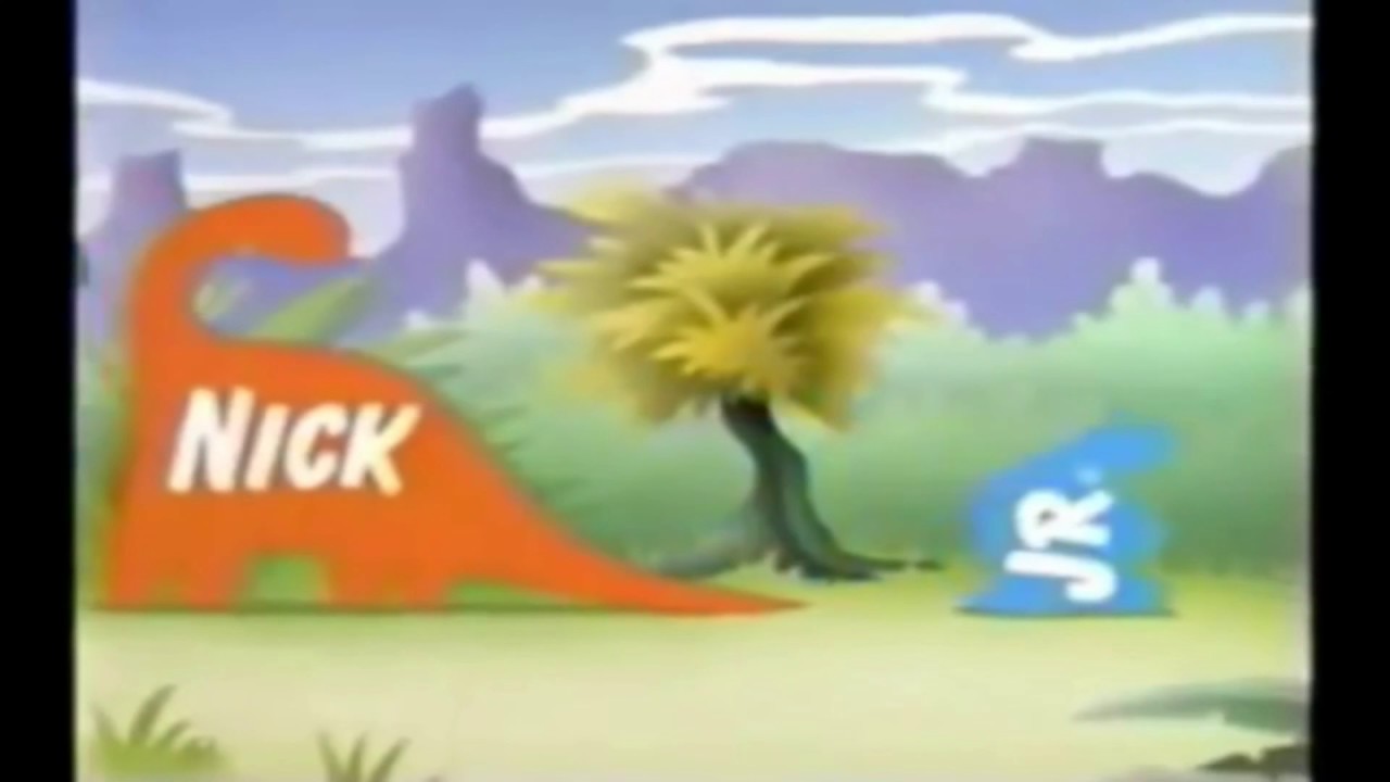 Nick Jr. Bumper- Dinosaurs (1995) - YouTube