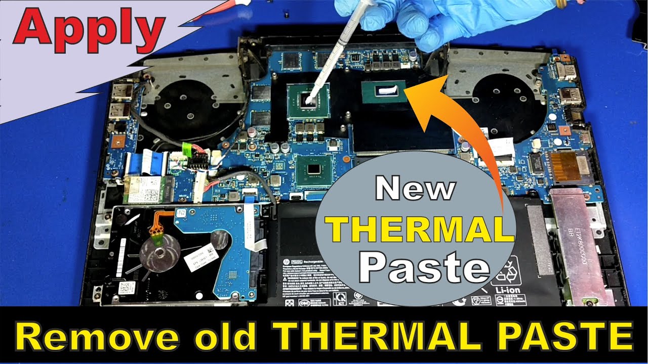 How to Apply Thermal Paste on CPU | How to Apply Thermal Grease on ...