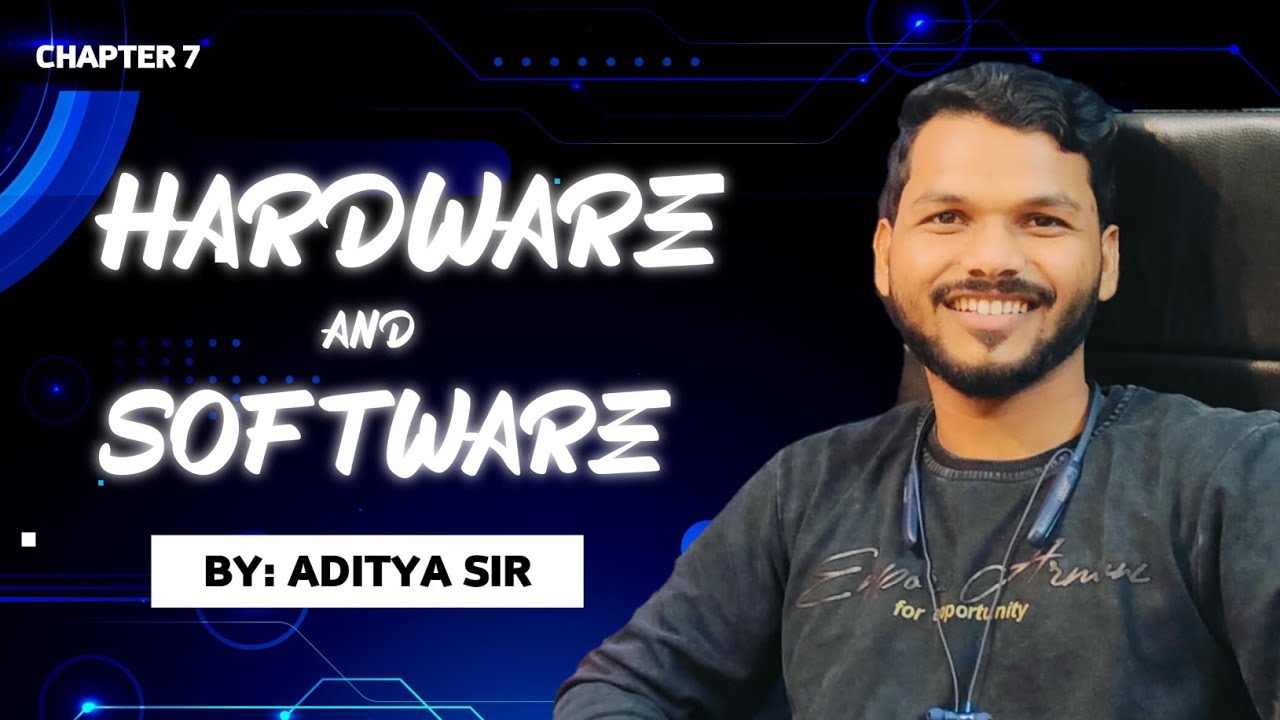 Hardware and Software || By Aditya Sir #trending #hardware #software # ...