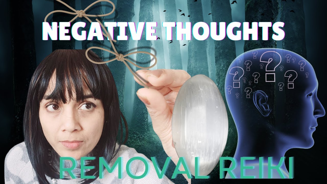 Reiki to clear negative self-talk. Remove Intrusive Thoughts 🤯 #asmr ...
