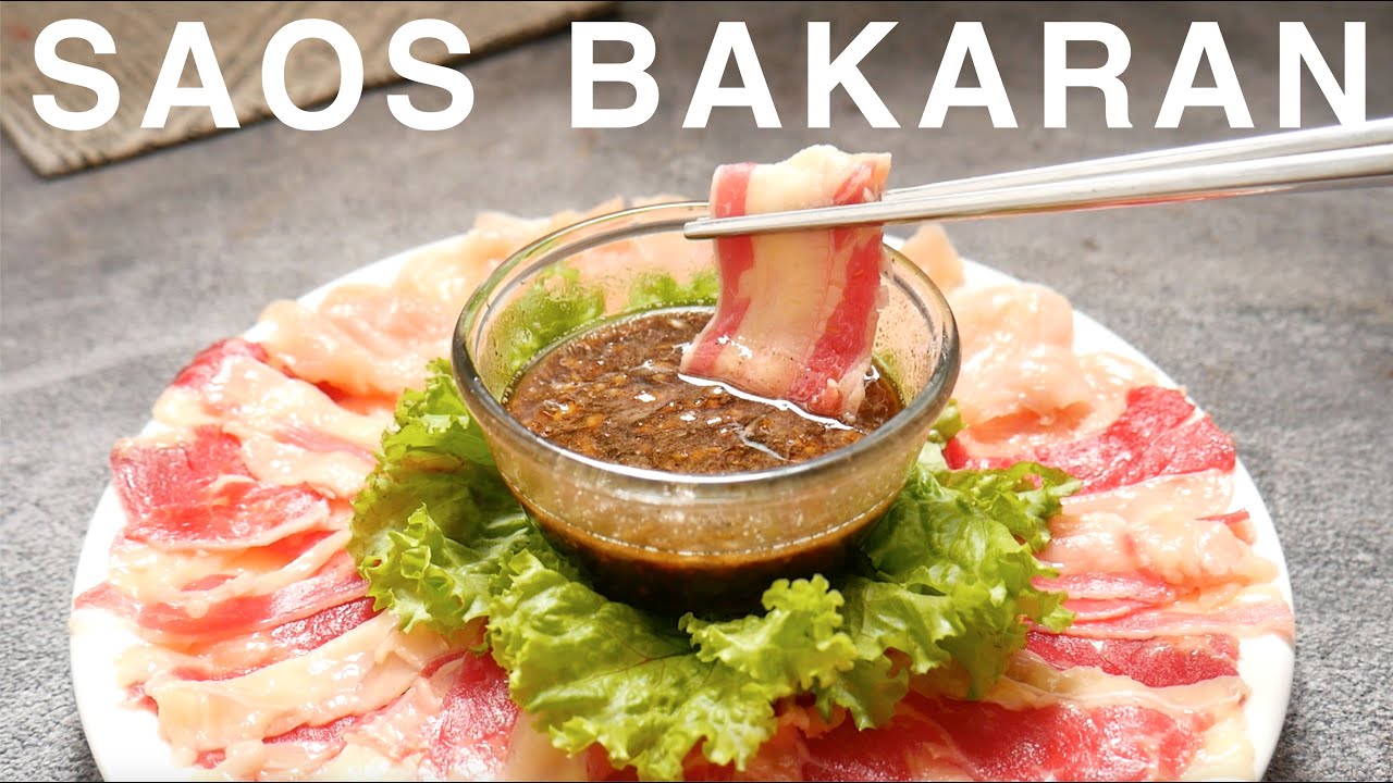 Resep SAOS BAKAR / GRILL DAGING ala GYUK4KU | BBQ TAHUN BARU !! - YouTube