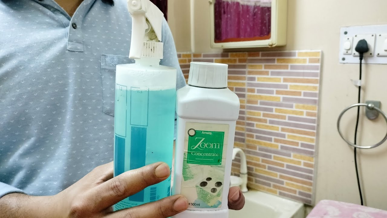amway zoom demo। amway zoom concentrate kitchen cleaner।amway home ...