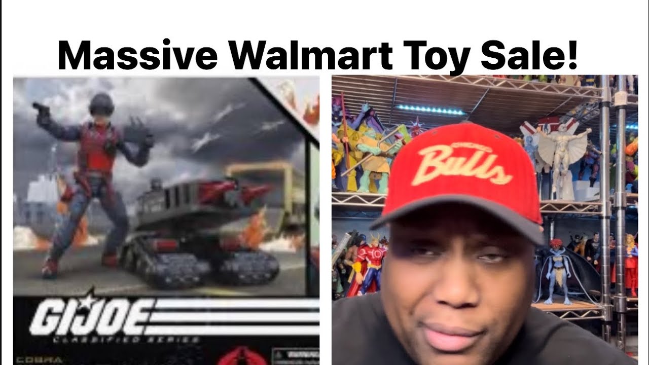 Massive Walmart Toy Sale Gi Joe Classified, Marvel Legends ...