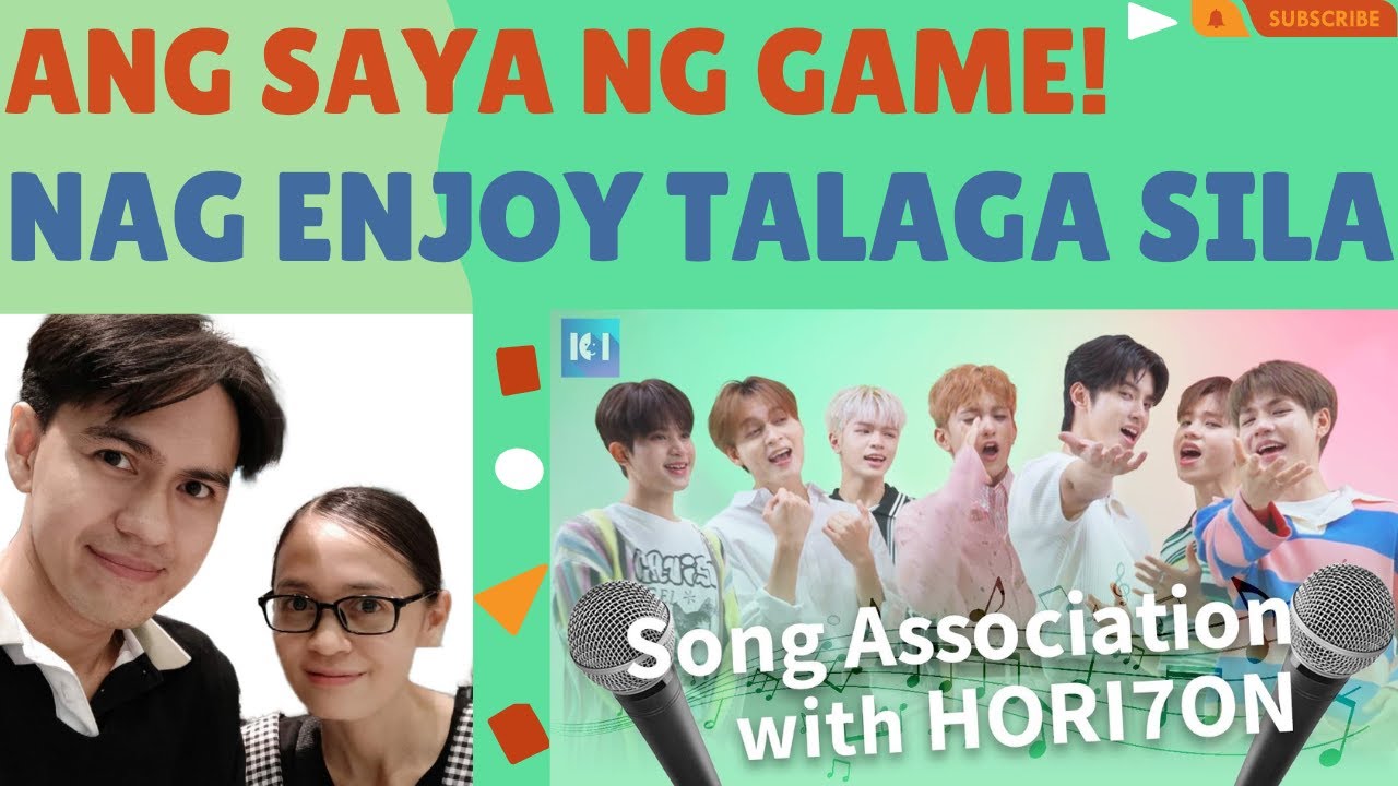 HORI7ON - Song Association Game Reaction (HORIZON REACTION) - YouTube