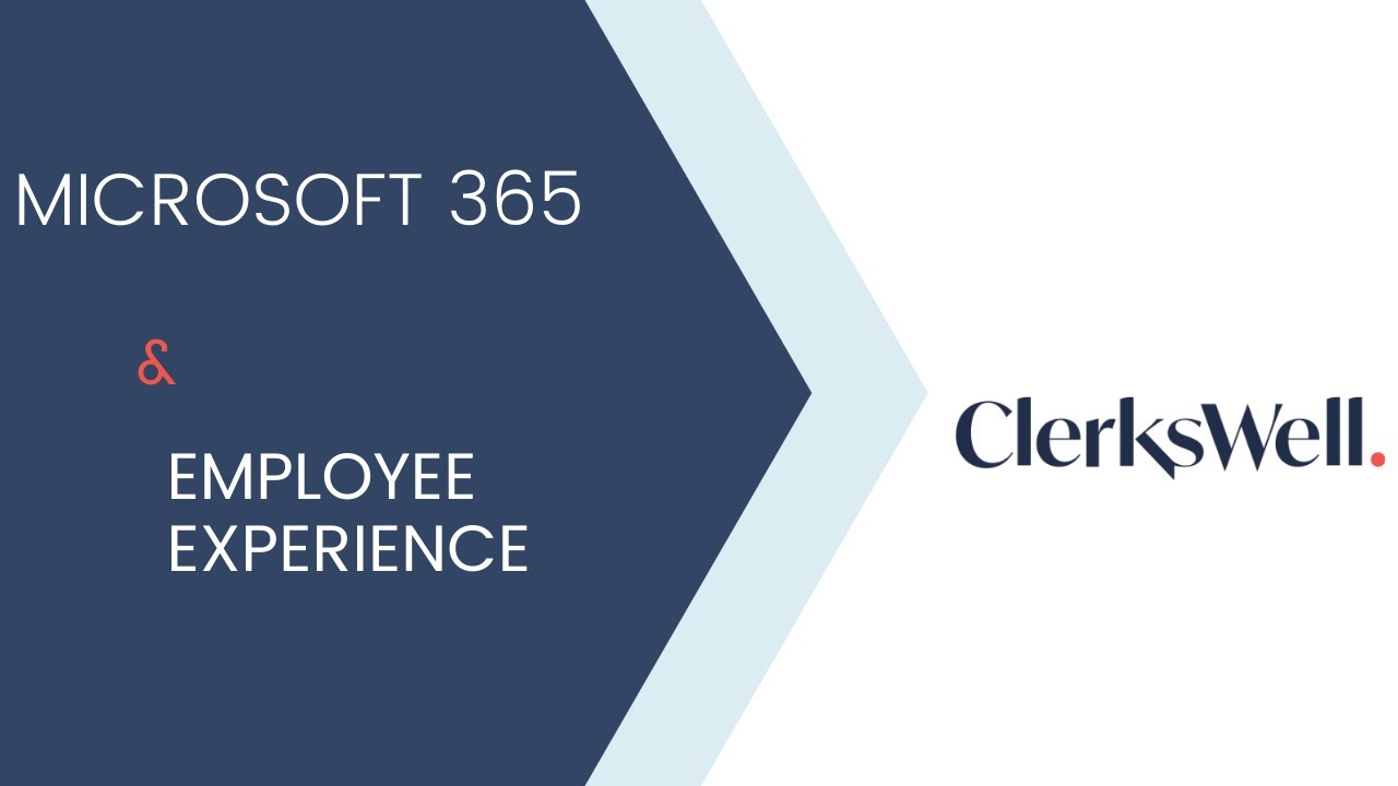 Webinar: Microsoft 365 and Employee Experience - YouTube