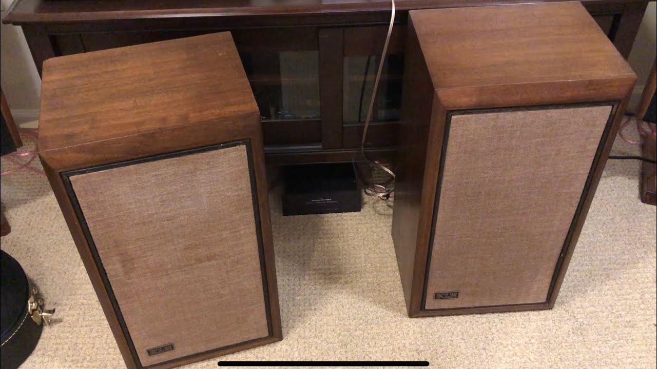 KLH Model 5 Frequency Response Testing. - YouTube