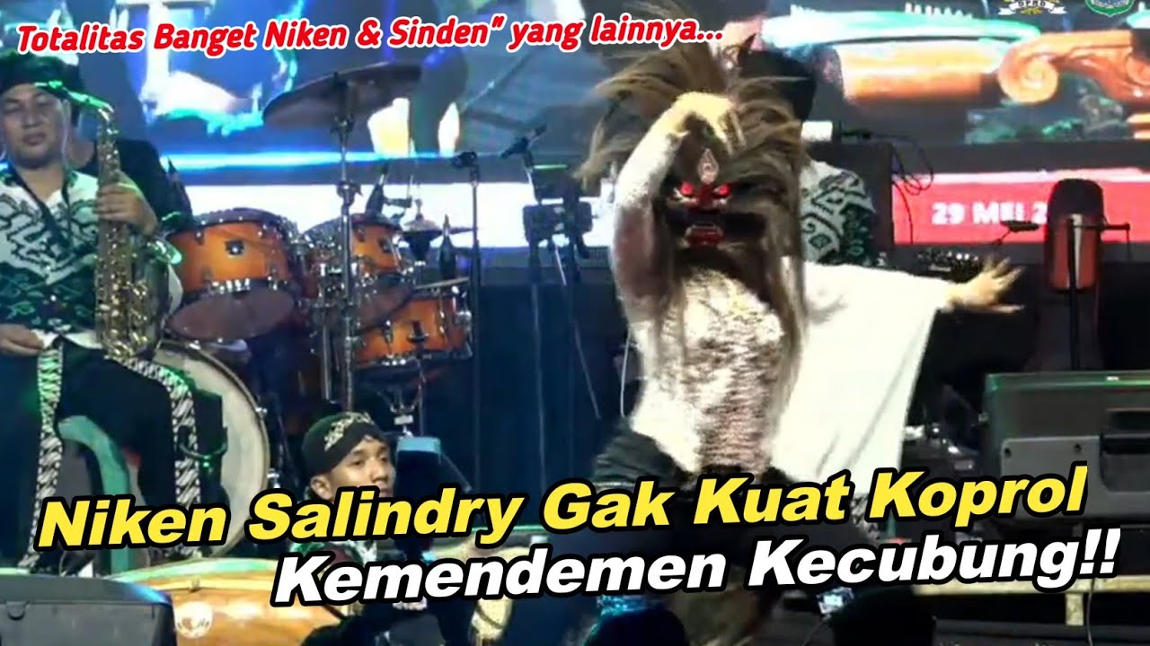 Totalitas Niken Salindry Ganong sampai gak kuat Koprol !! Niken ...