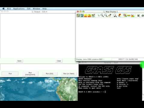 QGIS:GRASS Tutorial 7 - YouTube