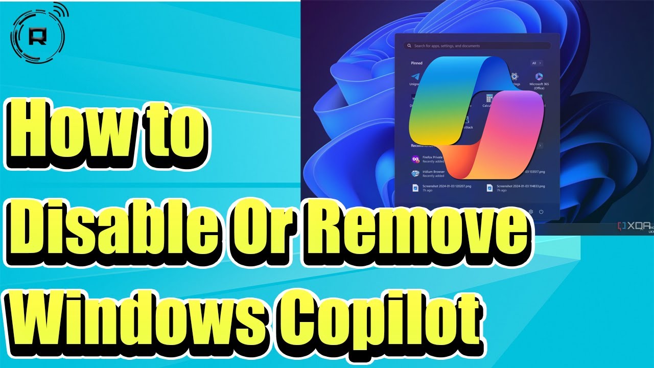 How To Disable Or Remove Windows Copilot In Windows 11 - YouTube