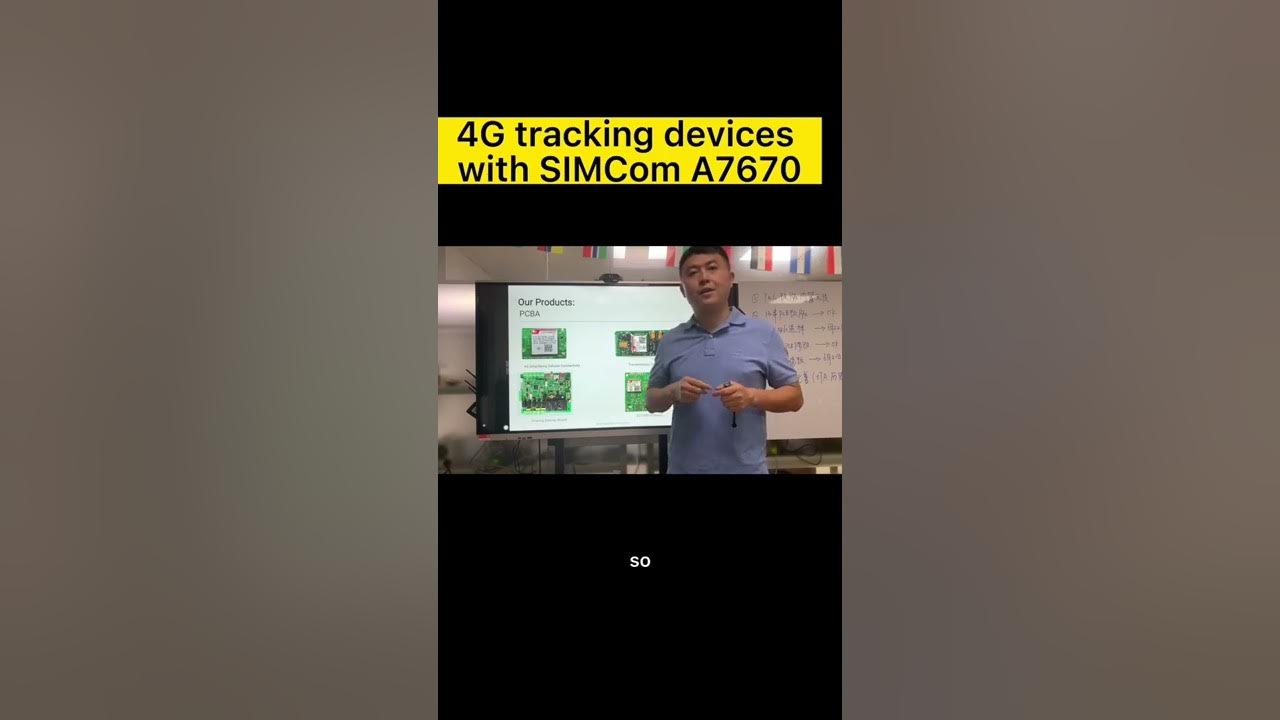 4G tracking devices with SIMCom A7670E - YouTube