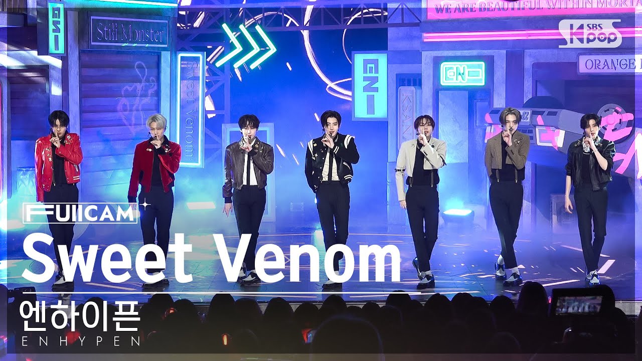 [안방1열 풀캠4K] 엔하이픈 'Sweet Venom' (ENHYPEN FullCam)│@SBS Inkigayo 231119 ...