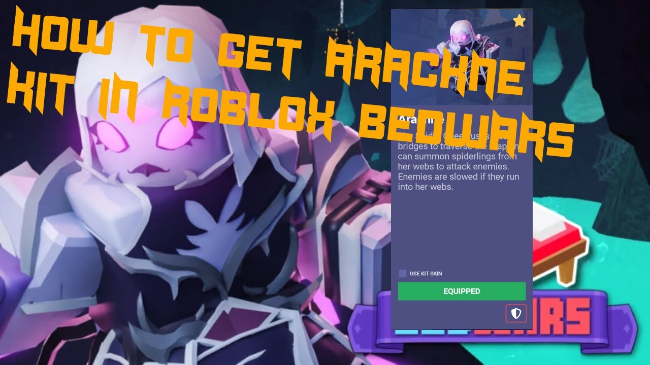 How To Get Arachne Kit (Roblox Bedwars) - YouTube