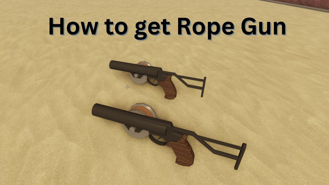 How to get the rope gun even if the radio tower is tilted - YouTube