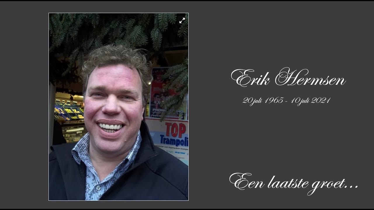 Laatste groet Erik Hermsen - YouTube