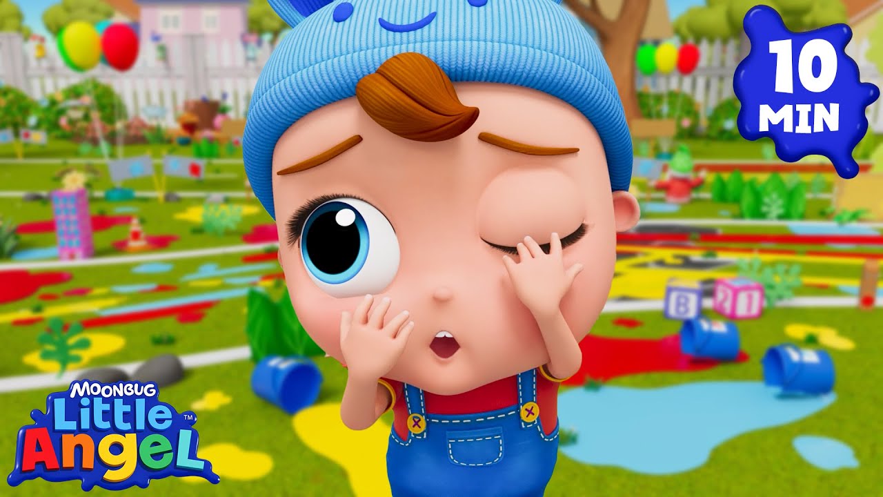 Don't worry, It's Okay Baby John 😊 Little Angel | Kids Cartoons ...