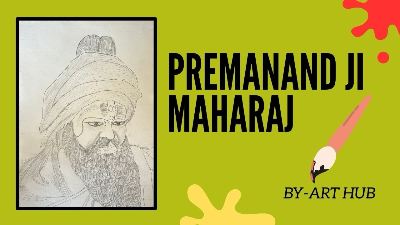 Premanand Ji maharaj drawing 🙏🏻 🏻| @BhajanMarg - YouTube
