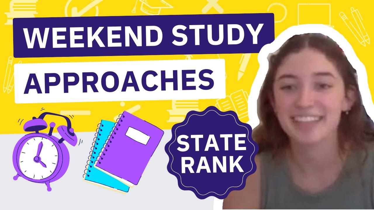 How to Approach Studying on the Weekends - YouTube