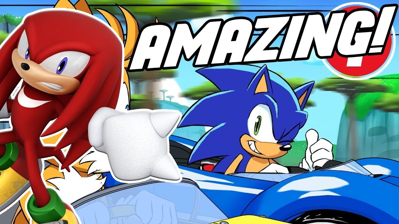 Knuckles Reacts To: "Team Sonic Racing Overdrive Complete" - YouTube