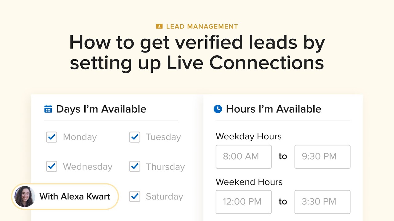 Setting Up Live Connections - YouTube