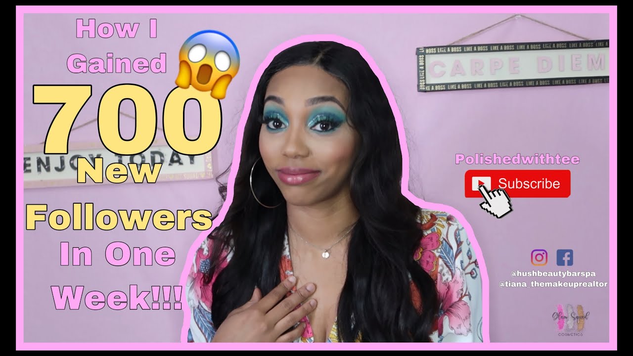 How I Gained 700 Followers In One Week! - YouTube