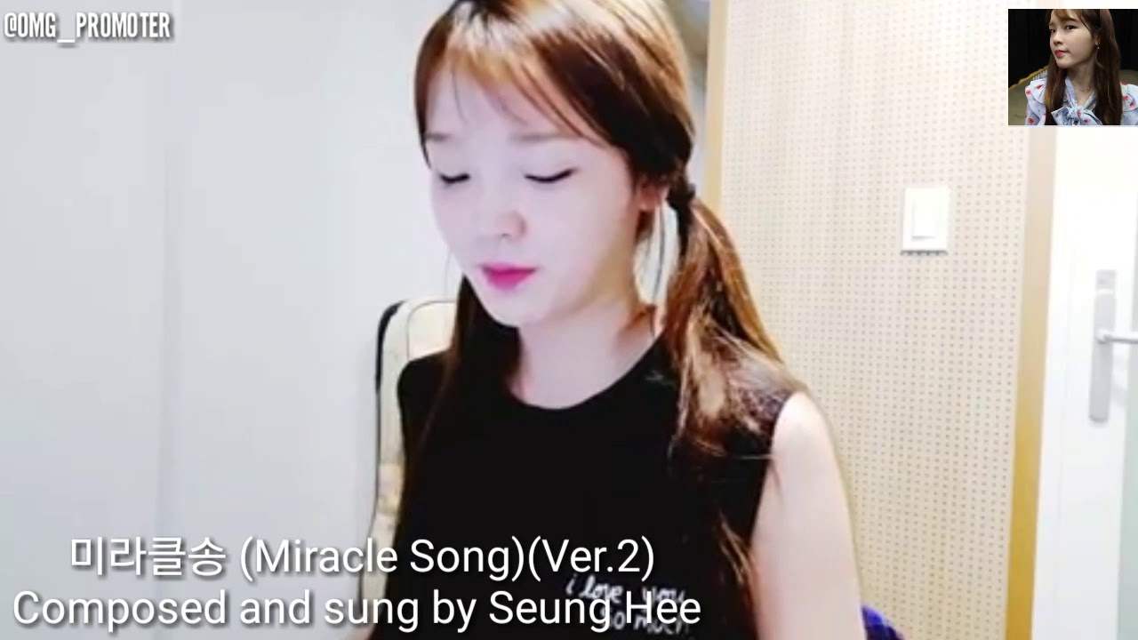 [Eng Sub] Miracle Song ( Piano Ver ) Self composed song by Seung Hee ...