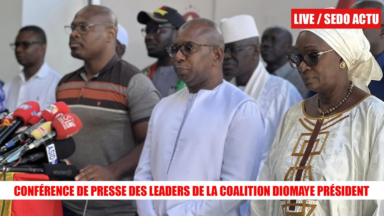 🛑direct] ConfÉrence De Presse Des Leaders De La Coalition Diomaye