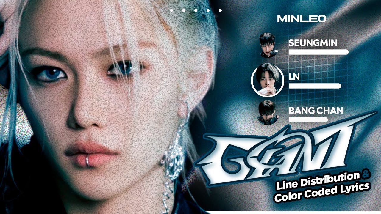 Stray Kids — GIANT | Line Distribution & Color Coded Lyrics - YouTube