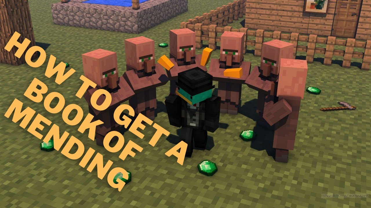 How To Get Mending - Minecraft Tutorial 1.17.1 - YouTube