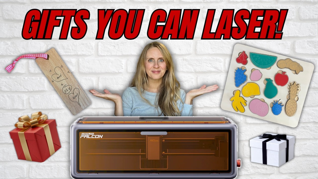 DIY Laser Gift Ideas for Everyone on Your List (Creality Falcon A1 ...