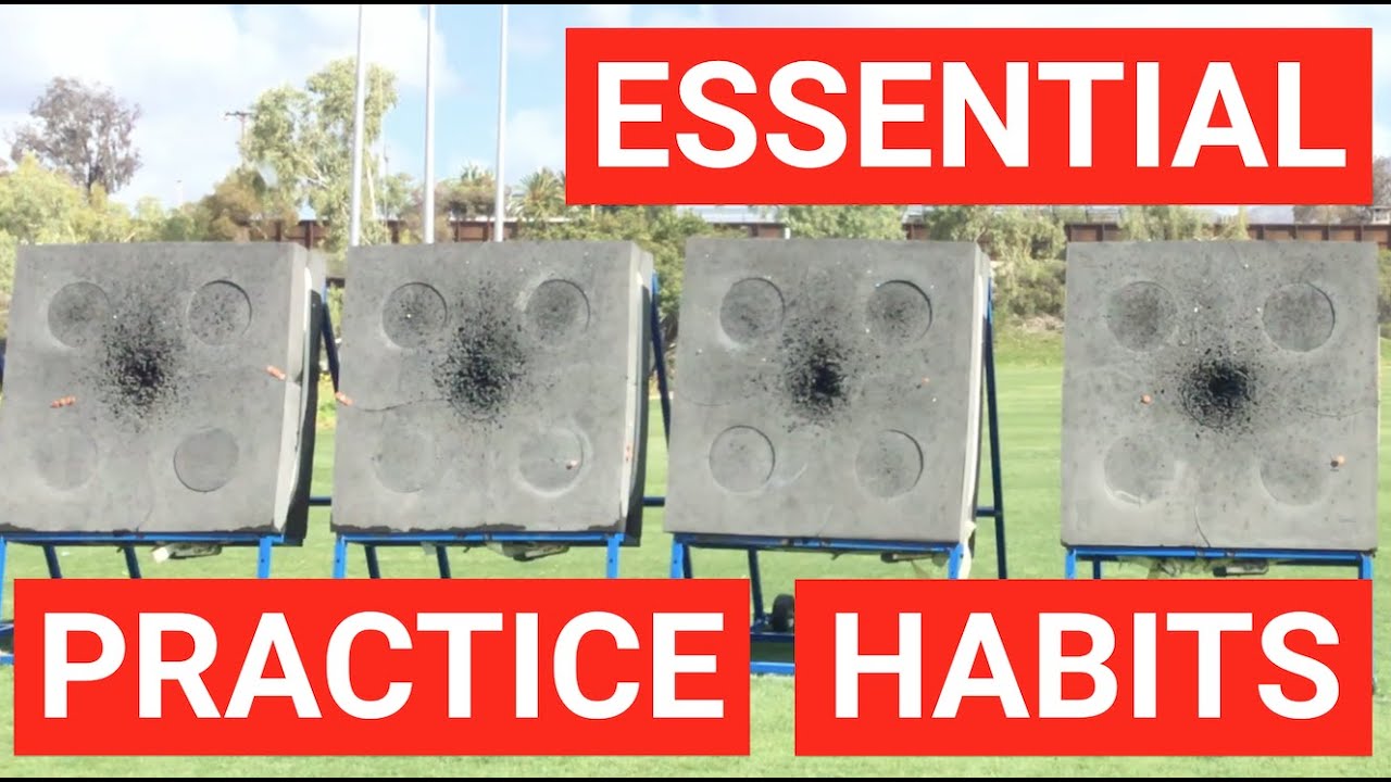 3 Keys To Proper Blank Bale Practice - Archery Training At Home - YouTube