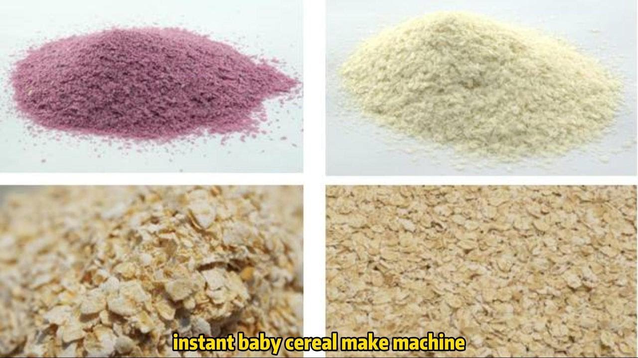 Introducing the Instant Baby Cereal Make Machine - YouTube