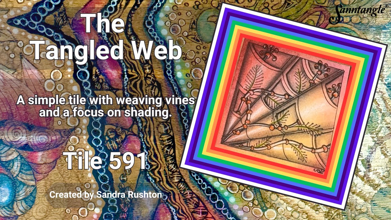 THe Tangle Web - Sanntangle Tile 591 - YouTube
