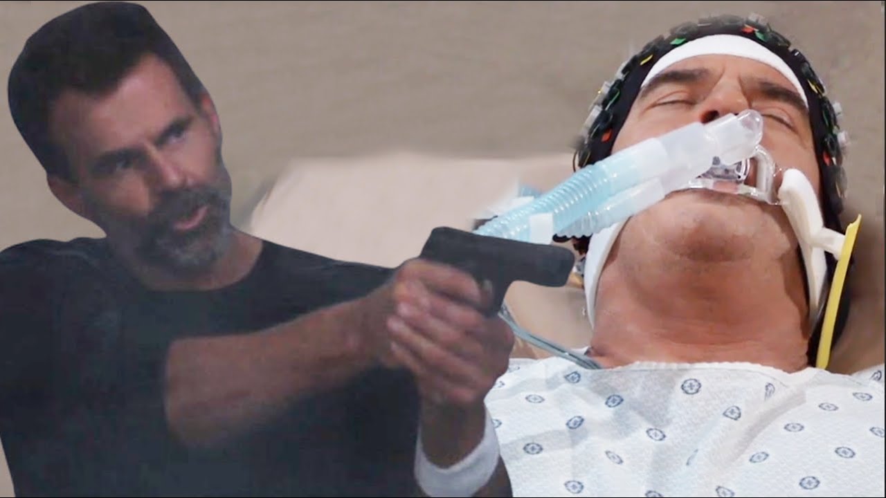 Drew causes Ned to lose the ability to speak - General Hospital Promo ...