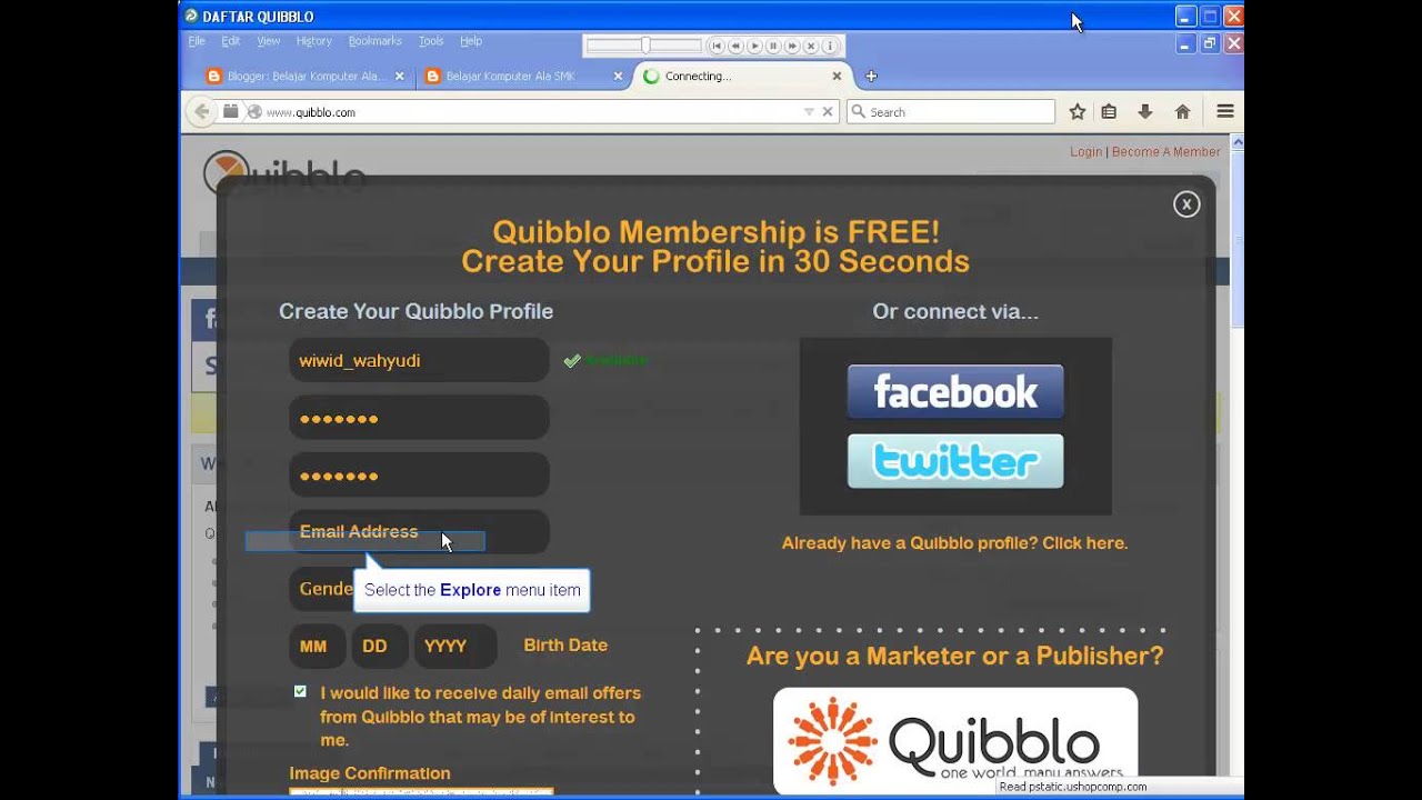 DAFTAR QUIZ QUIBBLO - YouTube