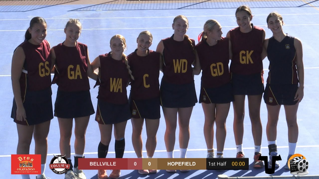 u16A Netball - Bellville vs Hopefield - YouTube