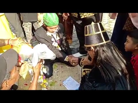 Heboh, Pemuda Di Gresik Menikah Dengan Kambing