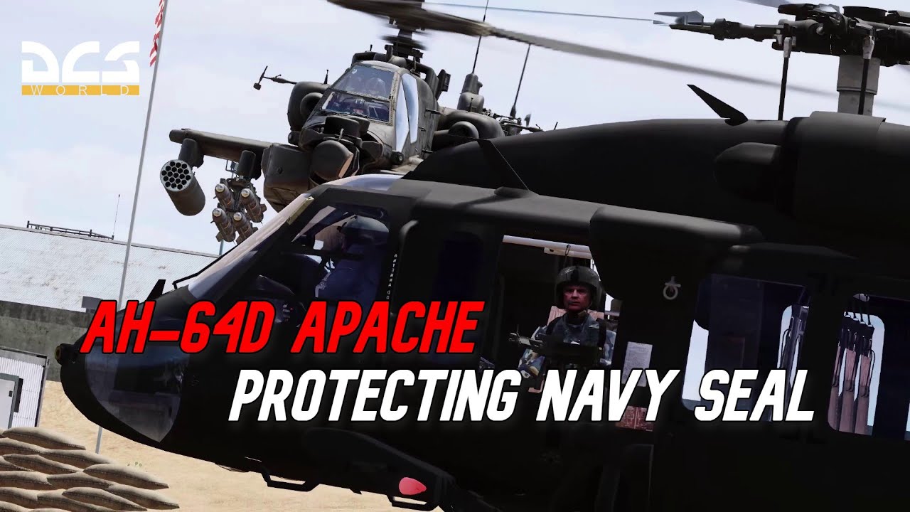 DCS | AH-64D Apache Protecting Navy SEALs (downloadable mission) - YouTube
