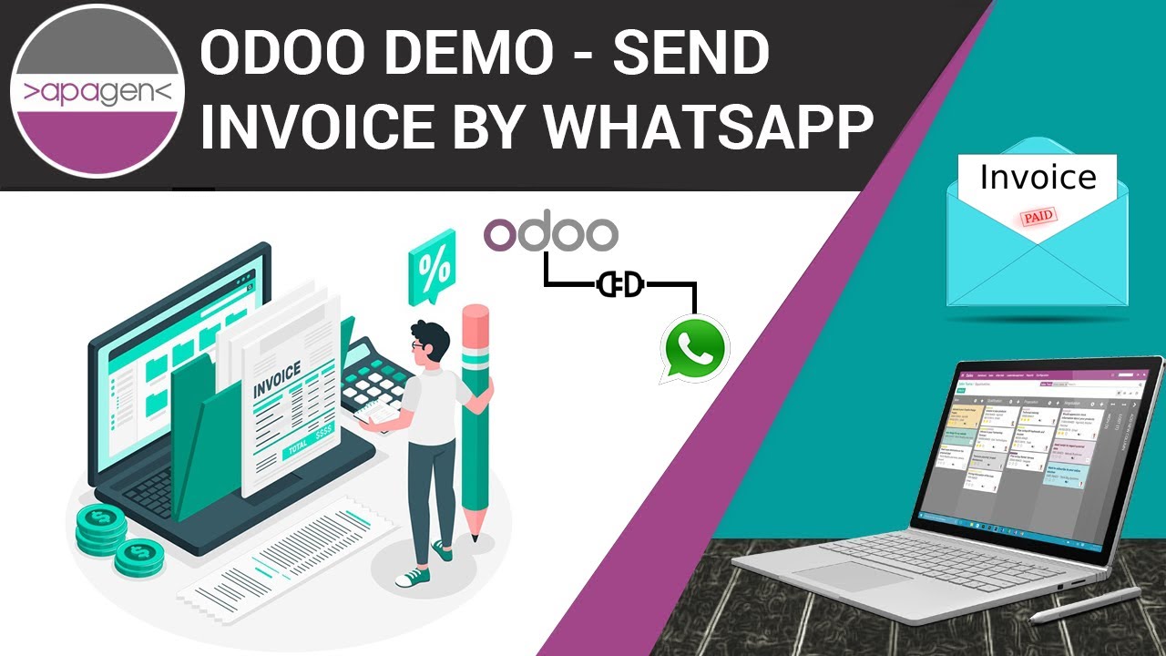 Odoo Demo - Odoo Whatsapp Connector | Apagen Solutions Pvt. Ltd. (Odoo Service Provider) - YouTube