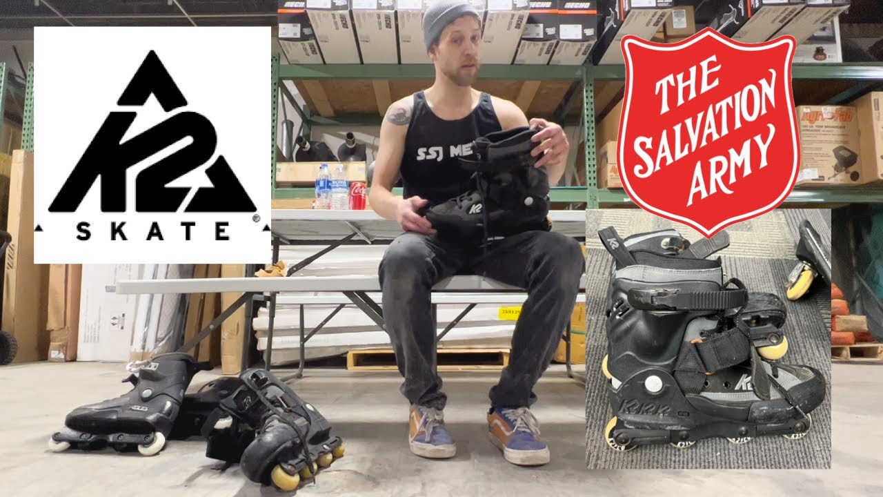 Skating Thrift Store K2 125CC Vintage Aggressive Skates #vintage # ...