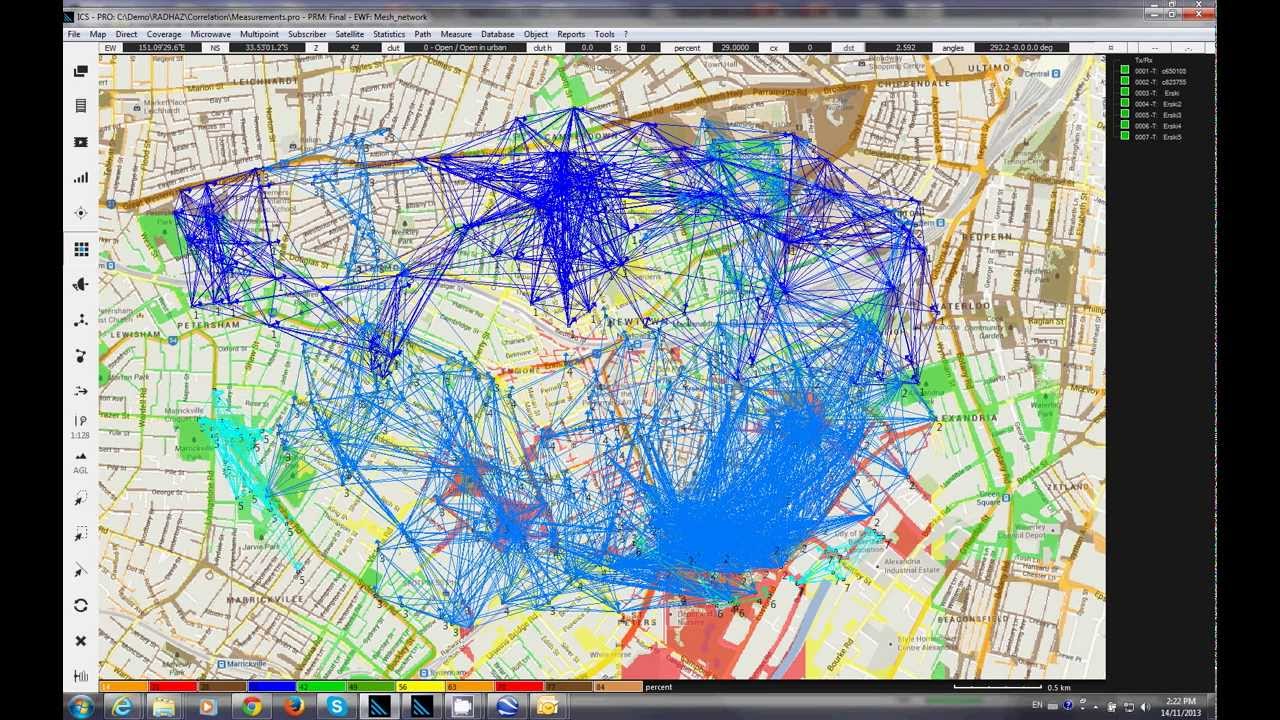 ICS Designer - Mesh Network Planning 3/3 - YouTube